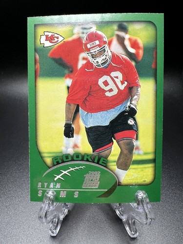 2002 Topps Football - #329 Ryan Sims (RC) Chiefs | eBay