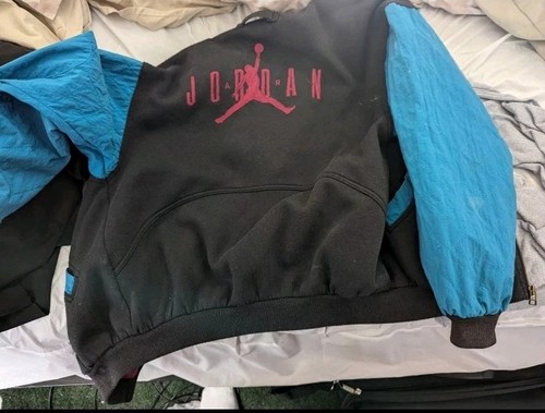 Vintage Nike Air Jordan Wool Bomber Jacket 🔥Size L 90s Rare Jordan XI ...