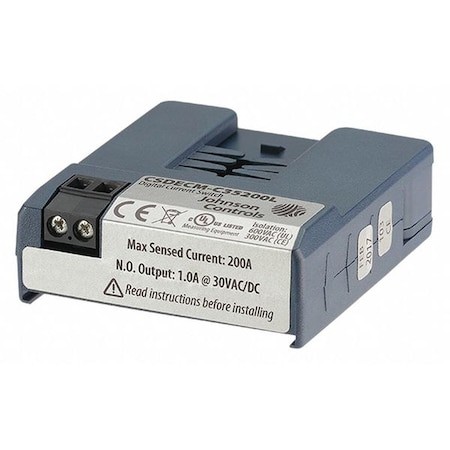 Johnson Controls Csdecm-C35200l0 Current Sensing Relay,0.50A,No Relay ...
