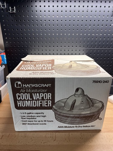 Hankscraft Gerber Model 240 Cool Vapor Mist Humidifier Tested Working ...