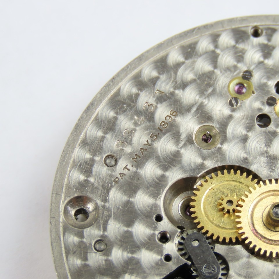 Hamilton 16 Size 971 Nickel Open Face 21 Jewel Railroad Pocket Watch ...