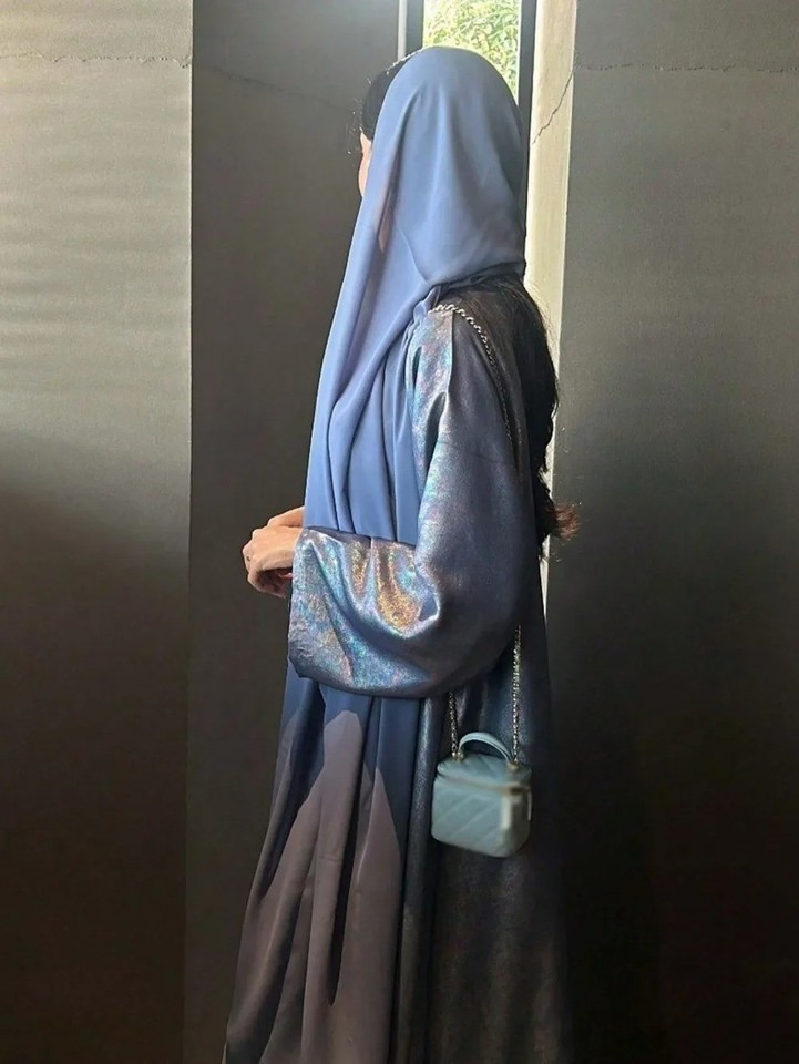 Women Muslim Long Sleeve Maxi Dress Open Kimono Cardigan Abaya Kaftan ...