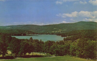 Postcard Ephemera Ely VT Vermont Lake Fairlee Clouds Scenic Rolling ...