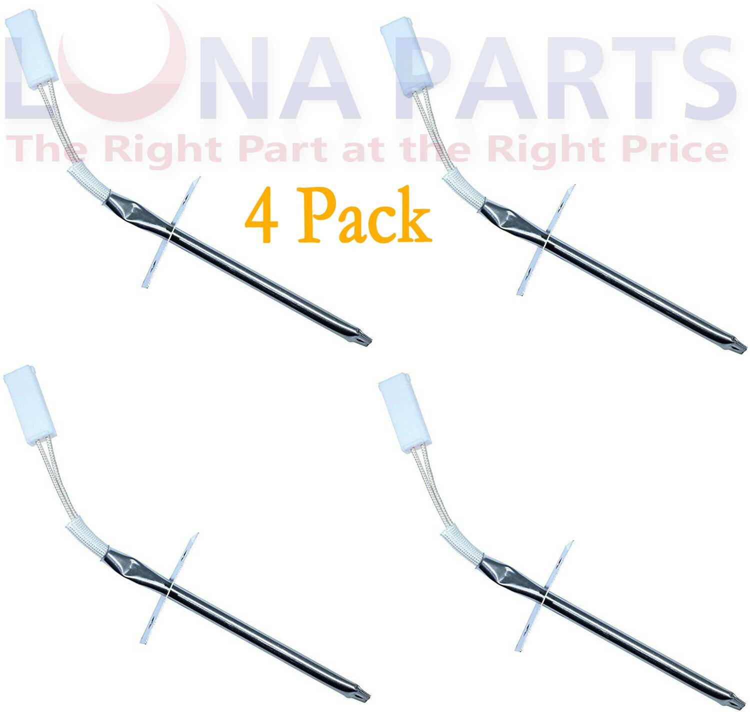 4 Pack Oven Sensor Temperature Probe for Frigidaire 316233900 1513310 ...