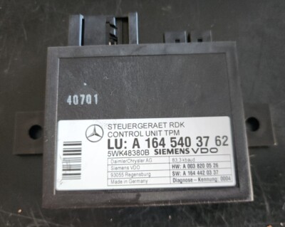 2007-2009 Mercedes Benz E63 R350 Tire Pressure Control Module ...