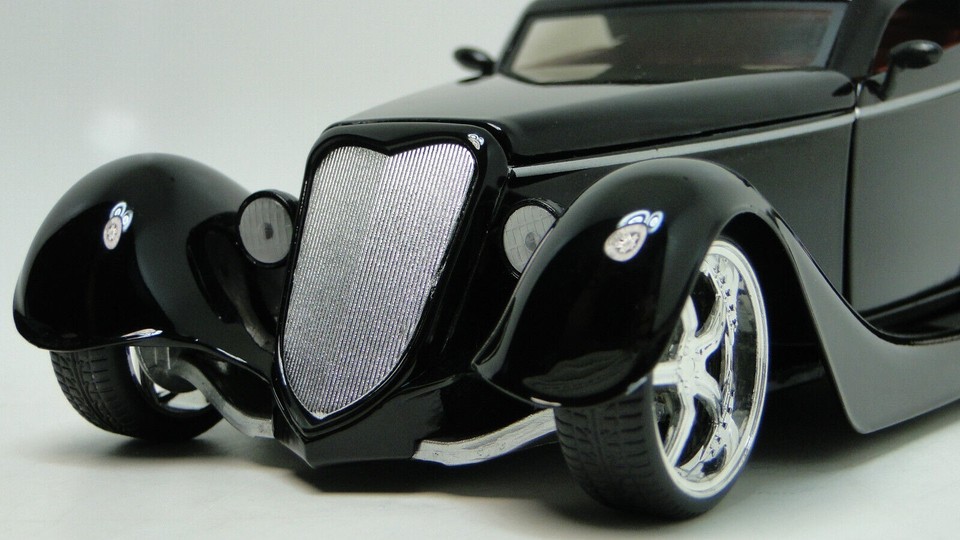 Ford Chopped Concept Hot Rod Custom Built 1930 1:24 SCALE Metal Body ...