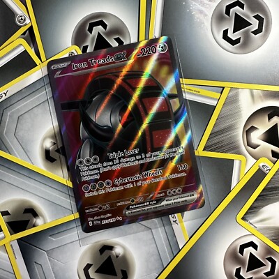 Pokemon : SV SCARLET & VIOLET IRON TREADS ex 233/198 FULL ART SECRET ...