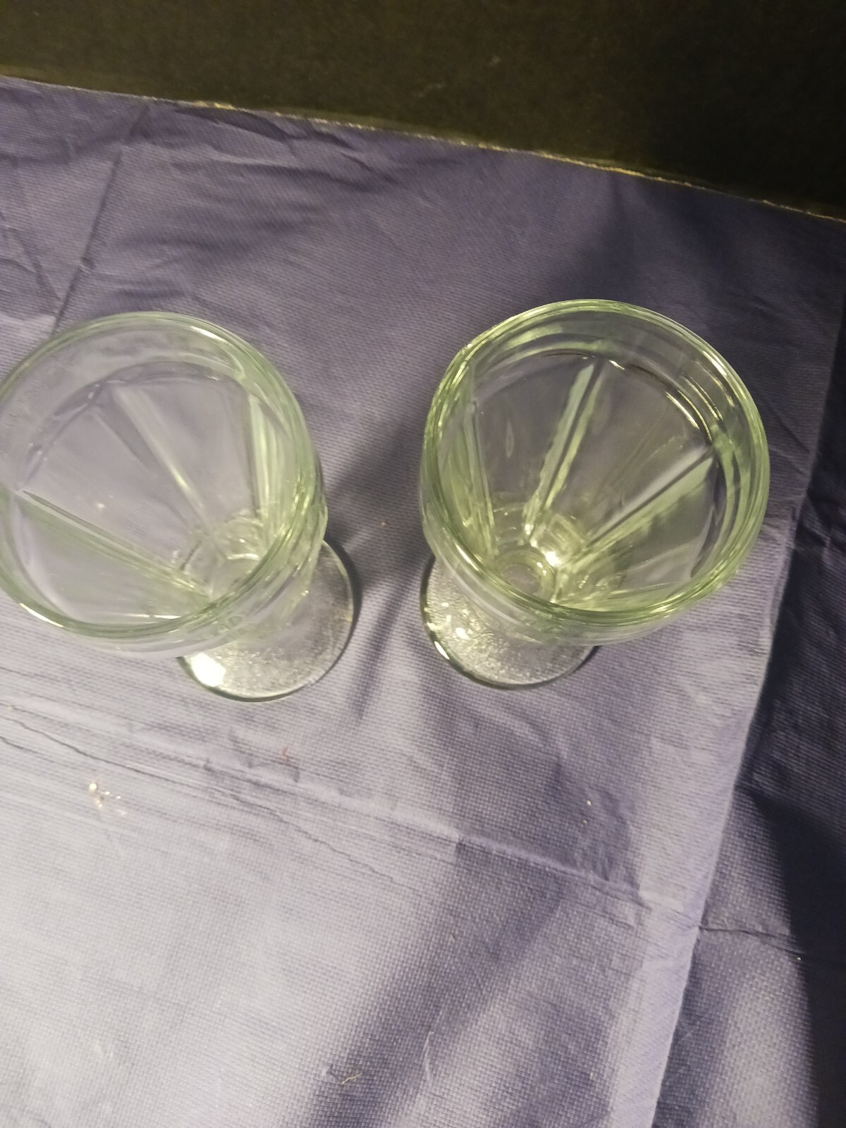 Se of 2 Vintage Milk Shake Sundae Glass Ice Cream Float Soda Fountain 7 ...