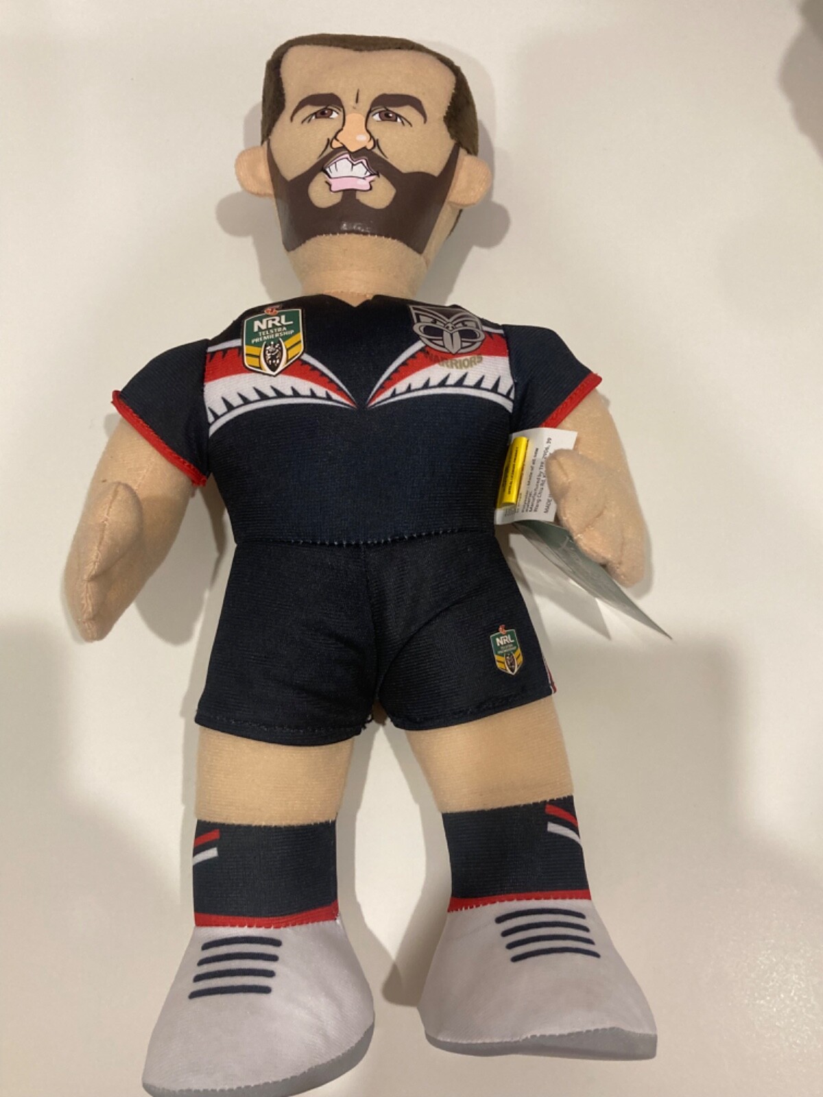 Simon Mannering Nrl 2016 Micro Figure Plush Toys New Zealand Warriors ...