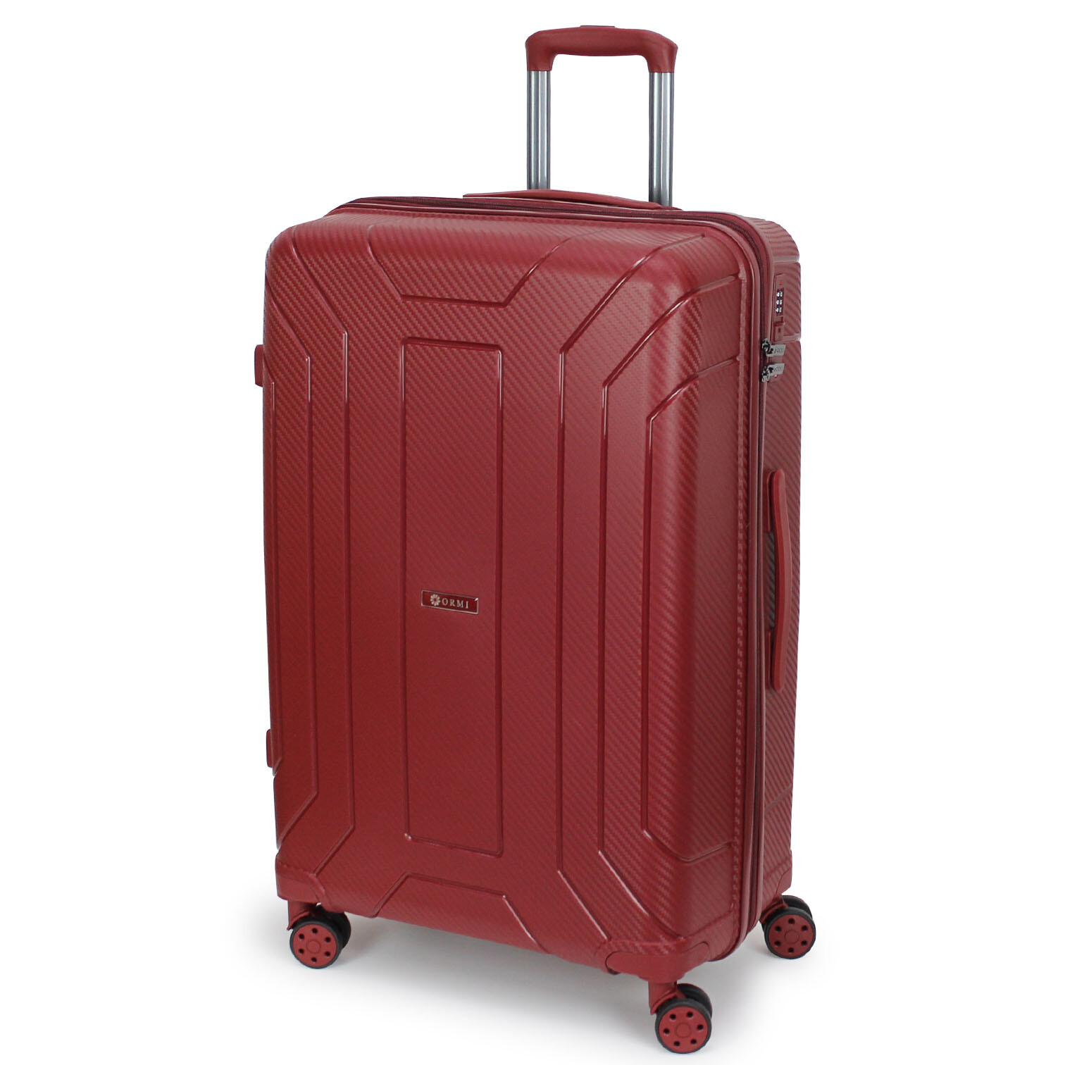 Valigia Trolley ORMI Piccolo Medio Grande Set 3 Valigie Rigido con ...