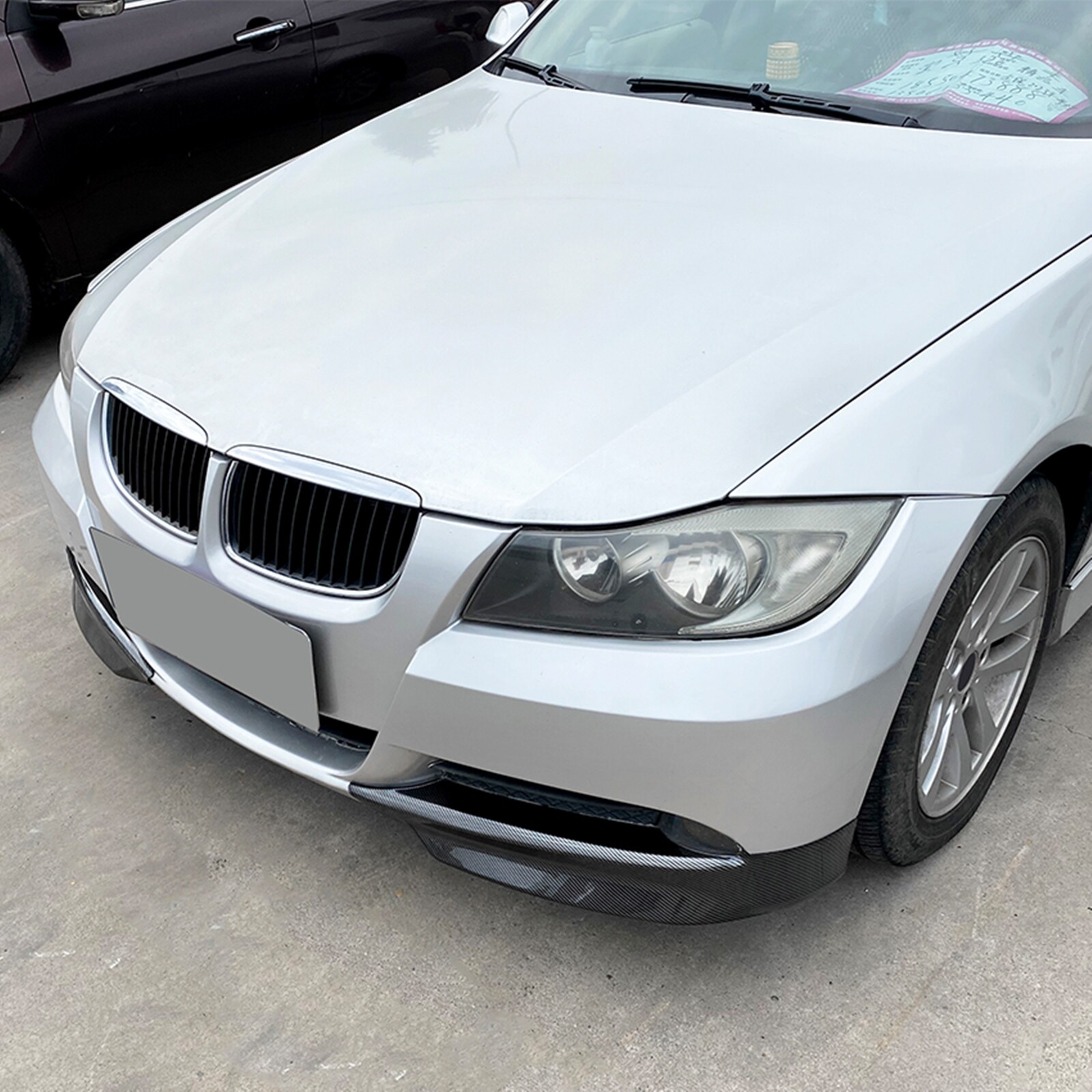 Front Bumper Side Spoiler Cover For BMW 3 Ser E90 E91 320i 2005-2008 ...