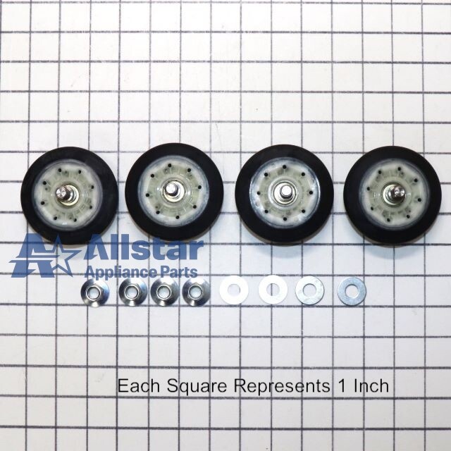 LG Dryer Drum Roller Kit (Set of 4) 4581EL2002L | eBay