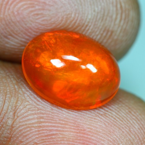 1.90 Cts_Extreme Great Fire_100 % Natural Multi-Color Flash Orange Fire ...