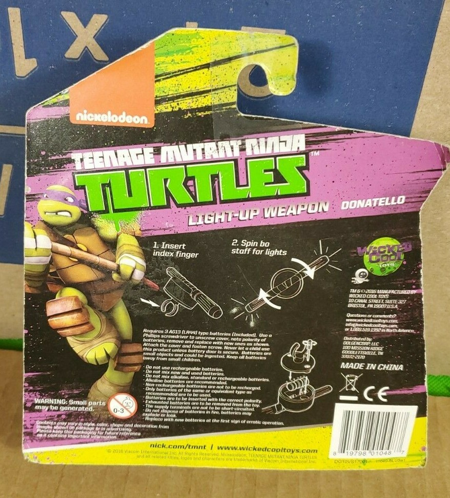 Light Up Teenage Mutant Ninja Turtles Weapons Teenage Mutant Ninja
