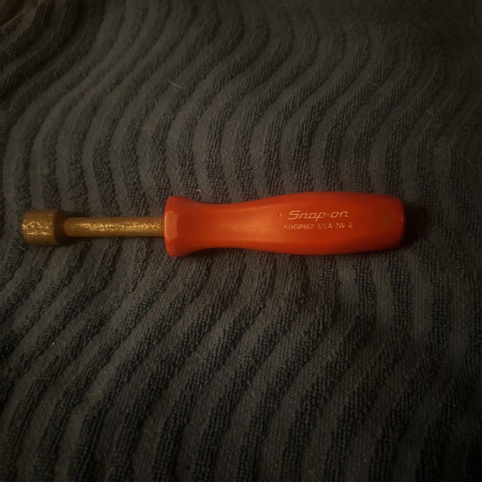 Snap-on Tools USA Nut Driver Red Handle Vintage | eBay