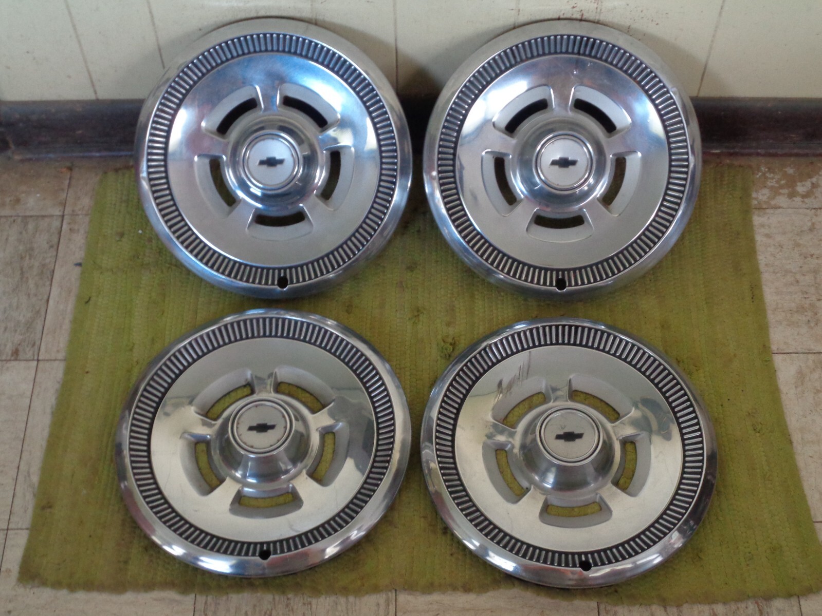 1970 Chevy Camaro Hub Caps | 14" | Set of 4 | Chevrolet Wheel Covers ...