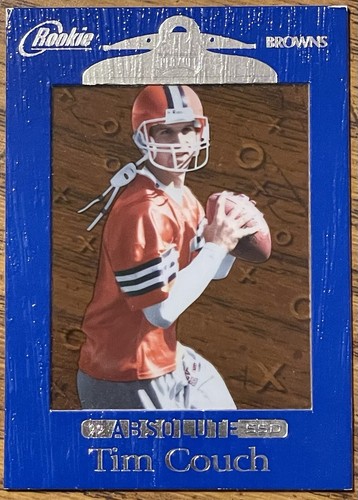 Tim Couch 1999 Playoff Absolute SSD Blue Rookie Card #161 NFL RC Free ...