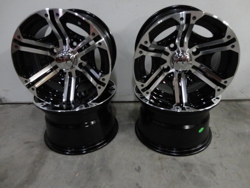 4 Alloy wheels 12x7 fits Subaru Sambar 4x100mm bolt pattern and center ...
