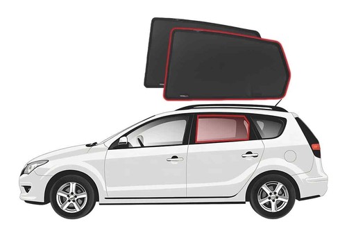SNAPSHADES Car Rear Window Shades for Hyundai i30 Hatchback 1st Gen (FD ...