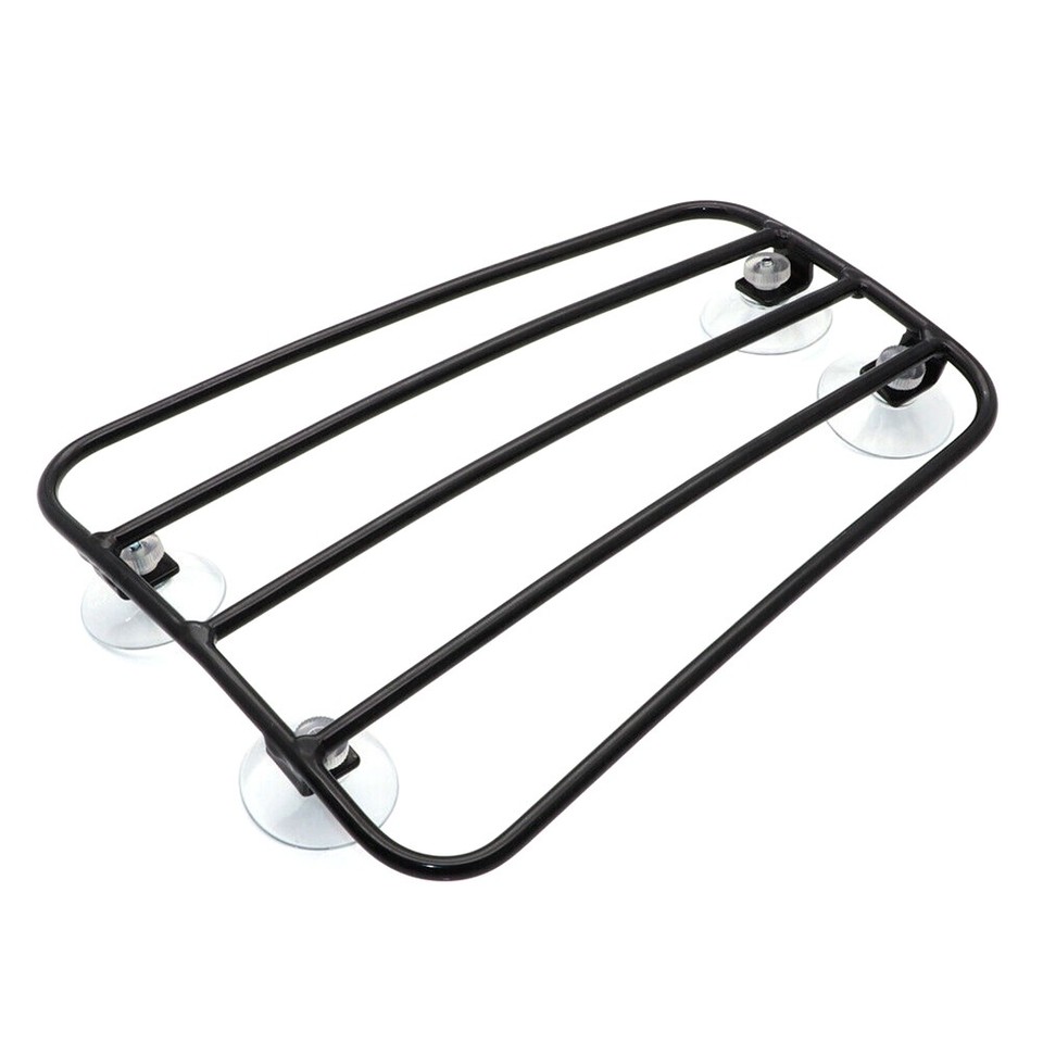 Motorcycle Universal Suction Cup Fuel Gas Tank Parcel Rack For Harley ...