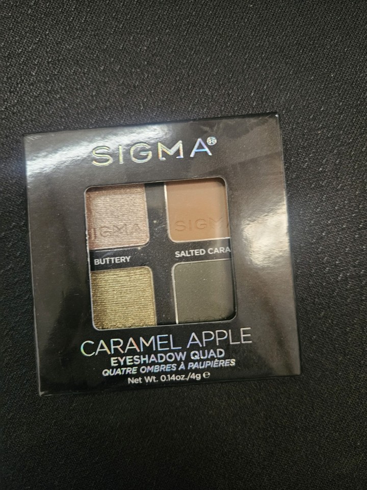 SIGMA Eyeshadow Quad - Carmel Apple Eye Shadow 0.14 Oz - New In Box ...