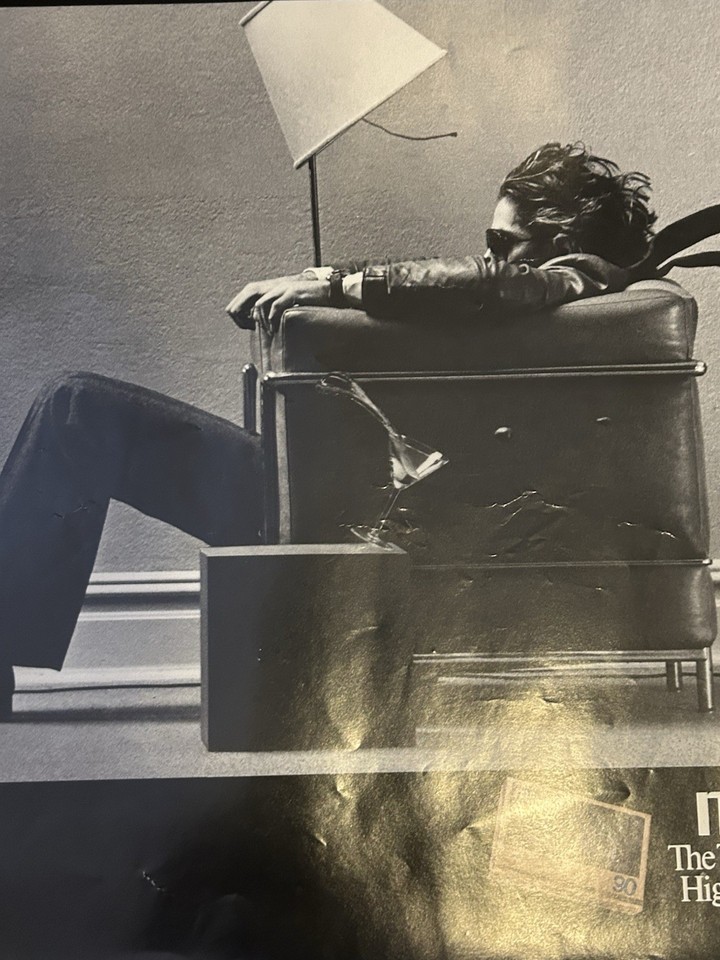 Rare VINTAGE Original Maxell Music Cassette Tape Ad Poster Blown Away ...