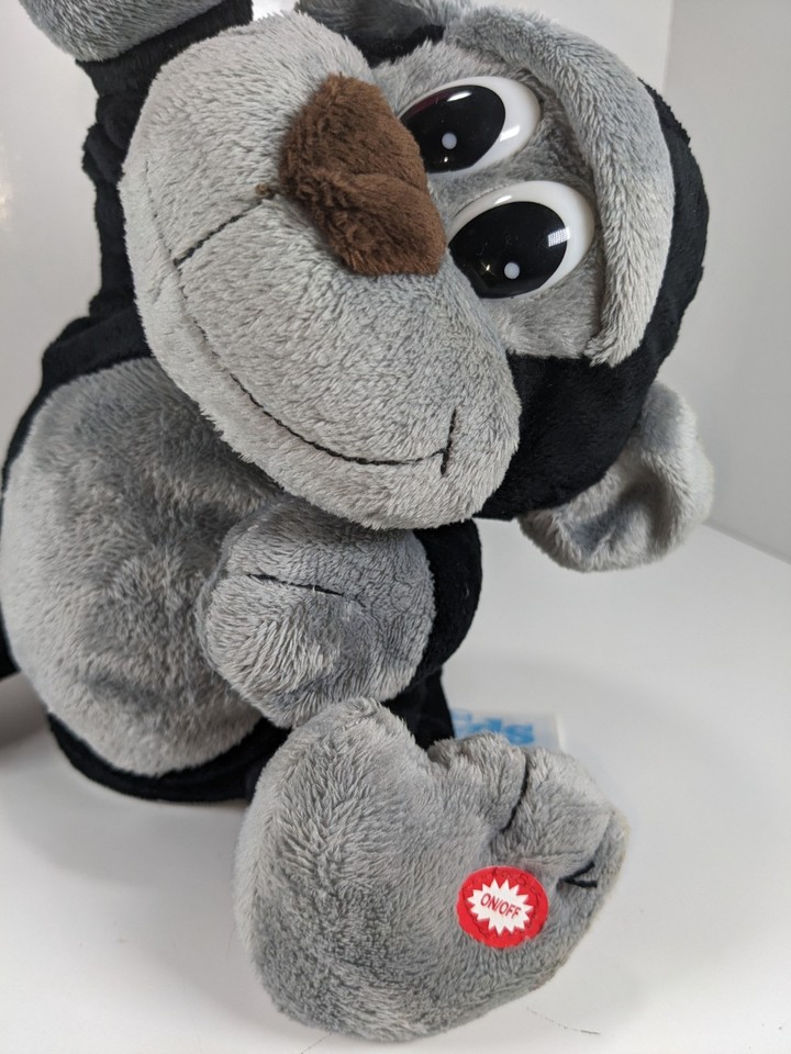 Animatronic Monkey Plush 13-15" Singing Animated Bananas Heart Moves Up ...
