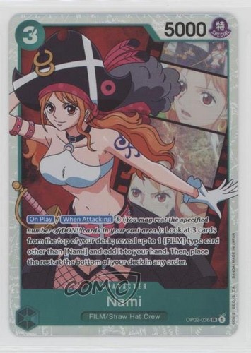 2022 One Piece Card Game: Paramount War OP02 SR Nami #OP02-036 | eBay