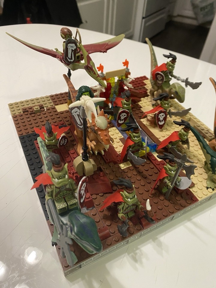 LEGO MOC Orc Gate of Orc Orc Warriors Battle Pack Htf Rare Authentic ...