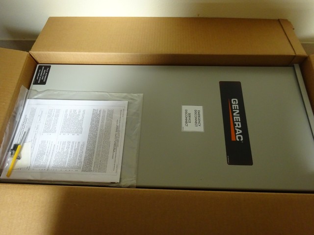 Generac RTSX200A3 200 Amp 120/240V Single Phase Automatic Transfer ...