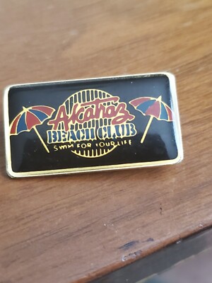 Alcatraz Beach Club Pin not worn 1990 s | eBay
