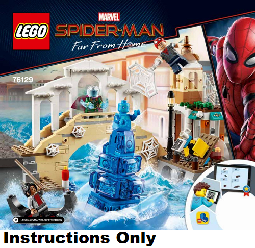 INSTRUCTIONS ONLY LEGO HYDRO-MAN ATTACK 76129 manual book from set | eBay