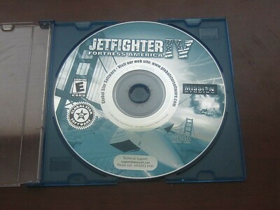 JetFighter IV Fortress America Windows PC Video Game DVD Tested / SHIPS ...