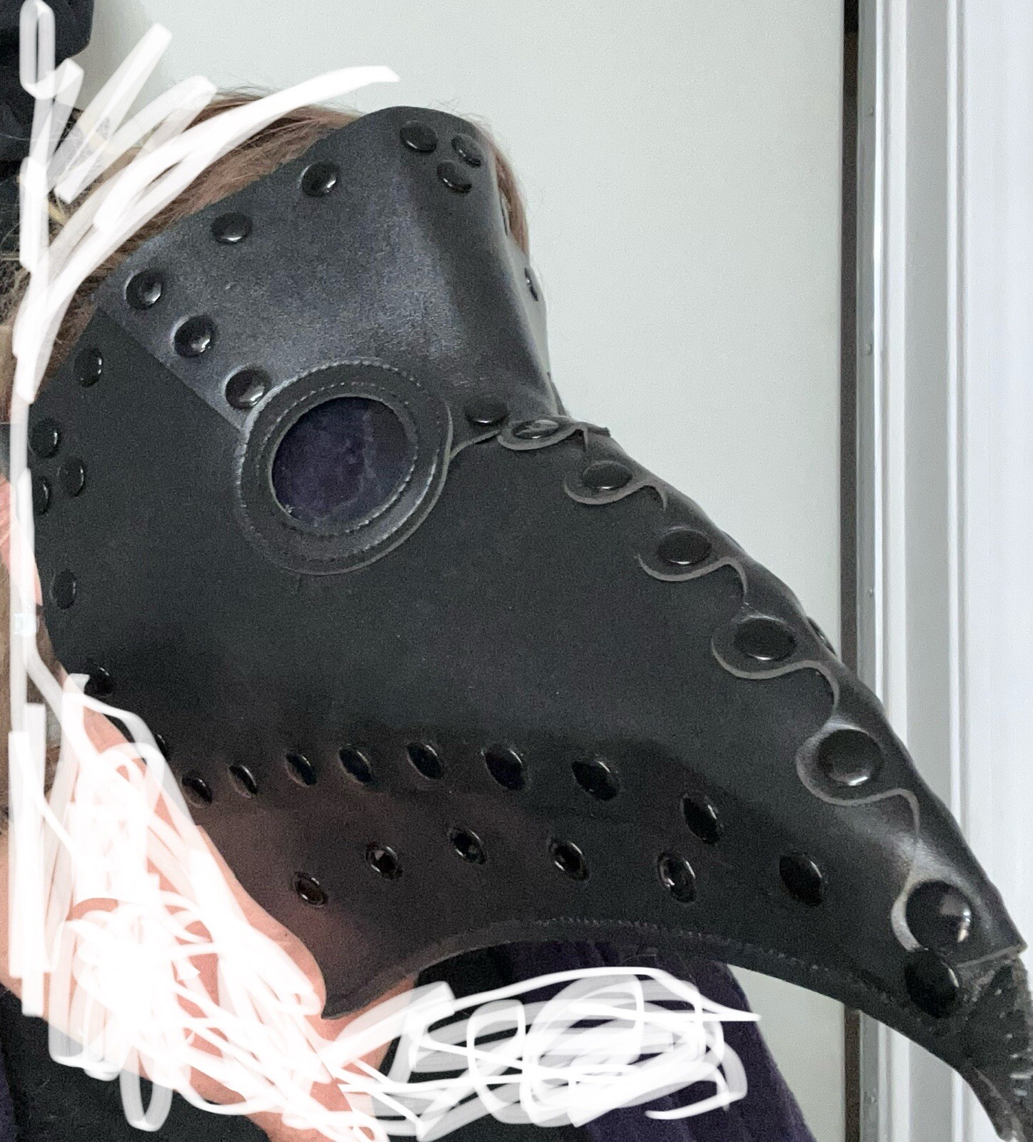 medieval Plague, Doctor Dr death mask - Gem