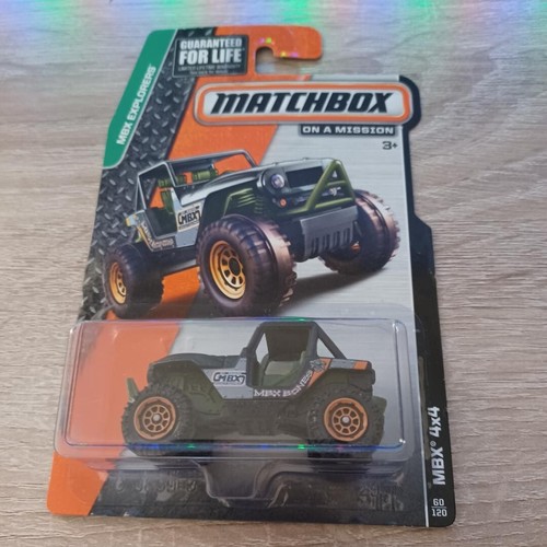 Matchbox 1/64 Diecast MBX Explorers On A Mission Black MBX 4X4 | eBay