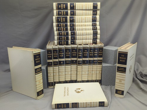 1970 The World Book Encyclopedia Set 21 pcs, Hard Cover, Complete Your ...