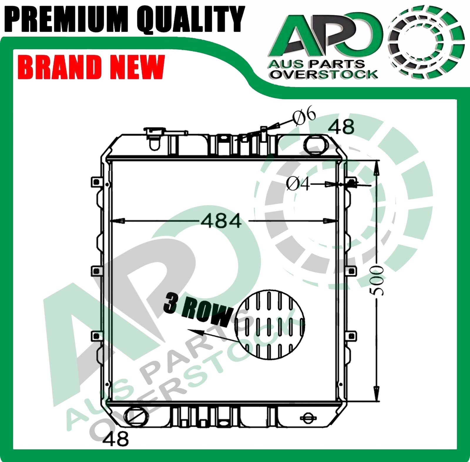 Brass Copper Radiator for FORD Trader / MAZDA T3000 1980-On | eBay ...