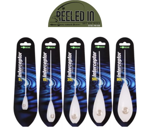 Korda Carp Fishing Interceptor Surface Controller Float 5g, 15g, 30g ...