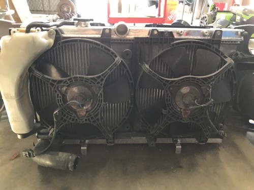 2002 2003 Subaru Impreza Aluminum Radiator With Fans | eBay