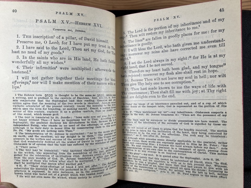The Psalms by Francis Patrick Kenrick (1913 Hardcover) | eBay