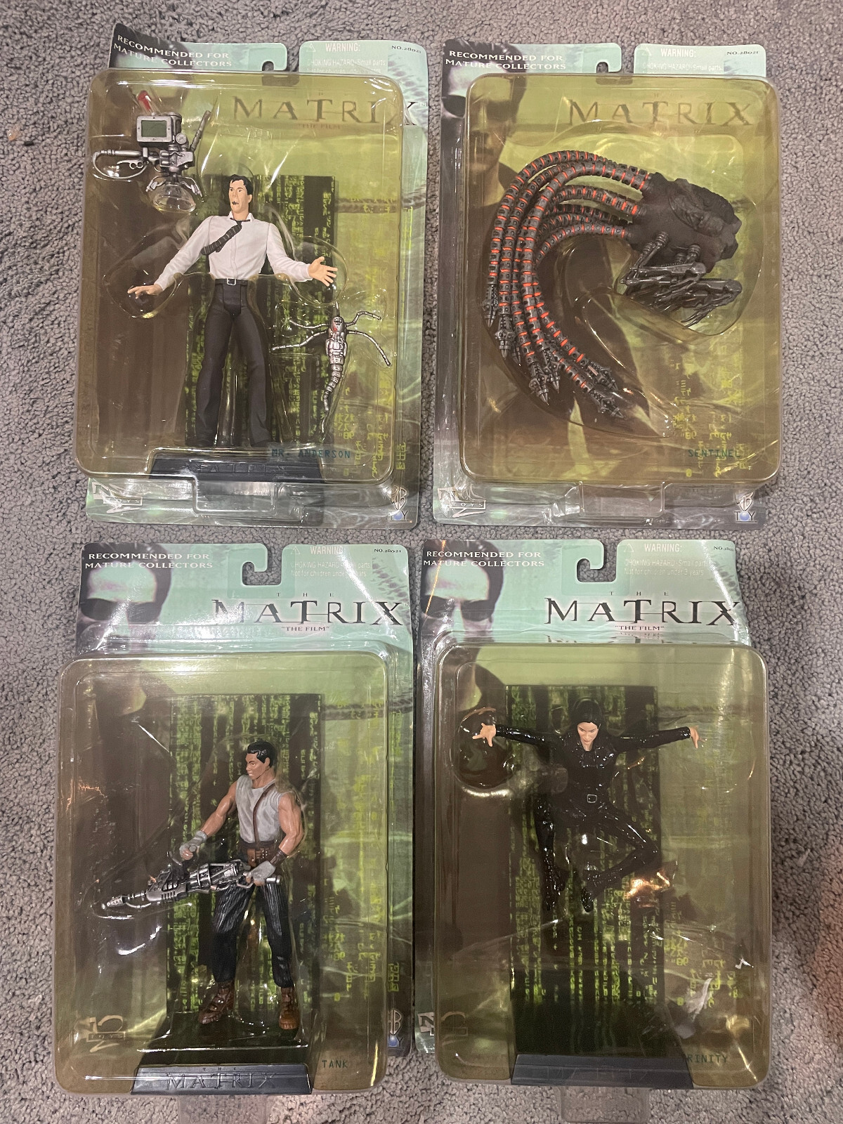 2000 N2 Toys Matrix The Film 6" Action Figure Sentinel Anderson Trinity ...