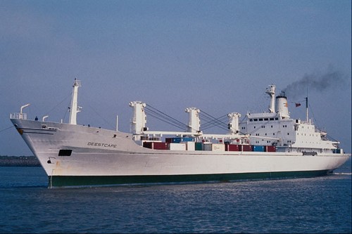 535004 British Geest Line Banana Vessel GEESTCAPE A4 Photo Print | eBay