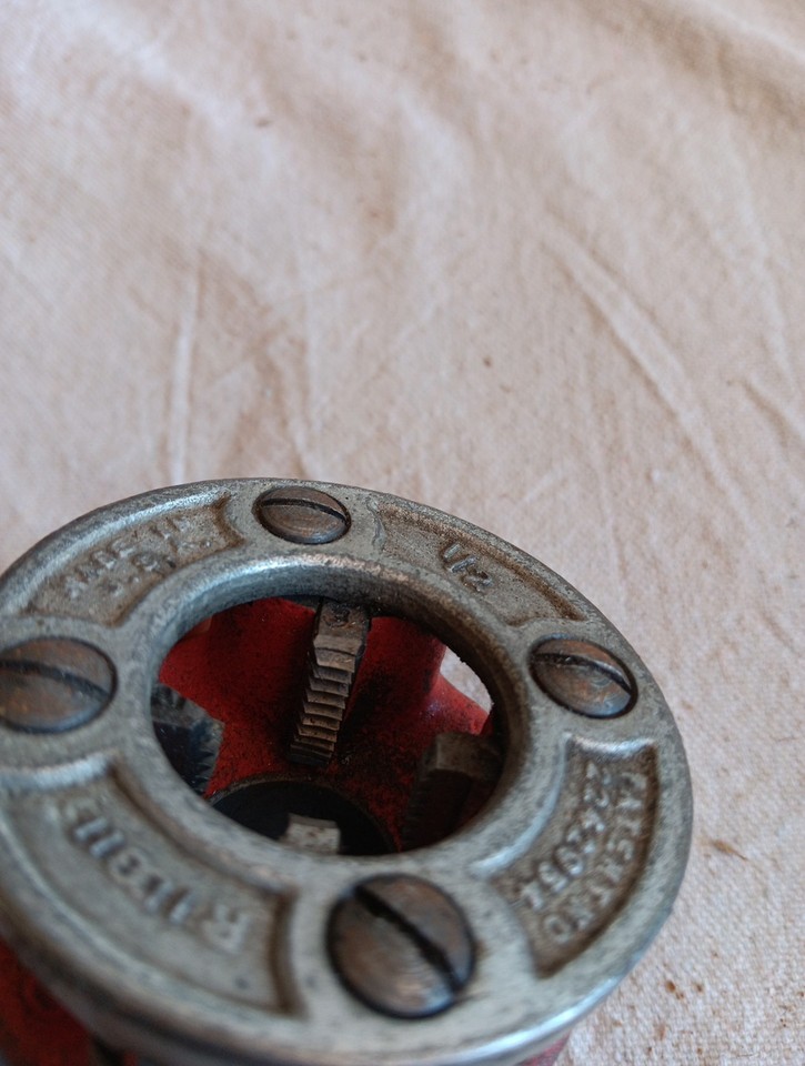 Ridgid Pipe Thread Die 1/2 Inch | eBay