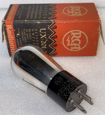 RCA UX201A 01A Globe Vacuum Tube Amplitrex Tested Strong 75% | eBay