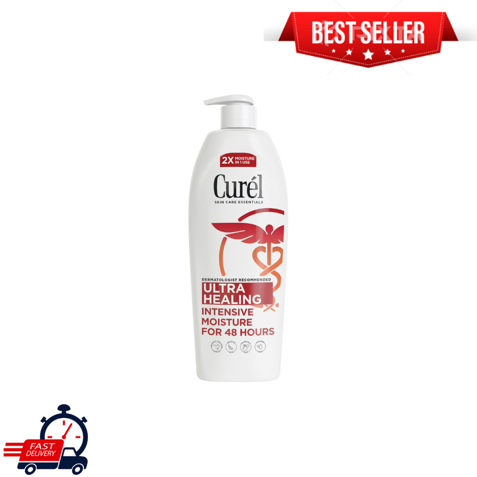 2pk Curel Ultra Healing Intensive Body Lotion w/ Advanced Ceramide ...