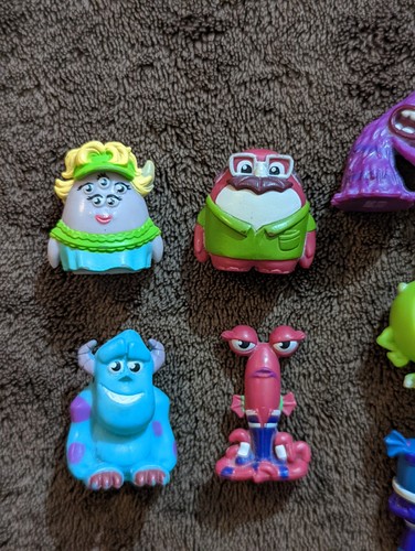 Adorable! Disney Pixar SML Monsters Inc. Pvc Figures Lot of 11 - 2 ...