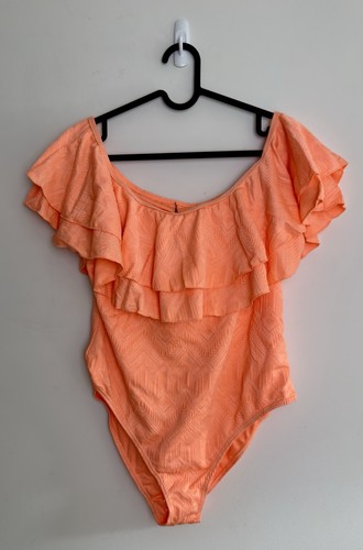 Infamous Swim Womens XXL One Piece Bathers Peach Convertible Swimwear ...