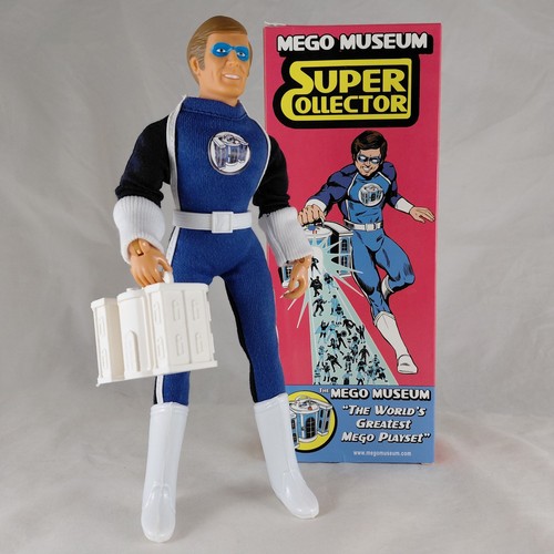 Odeon MEGO MUSEUM SUPER COLLECTOR 8" Retro Figure Plaid Stallions Brick ...