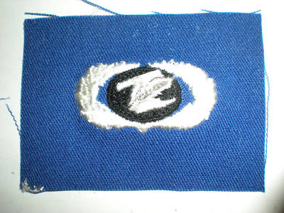 US AIR FORCE ADMINISTRATION LEVEL 5 BADGE -COLOR ON BLUE TWILL | eBay