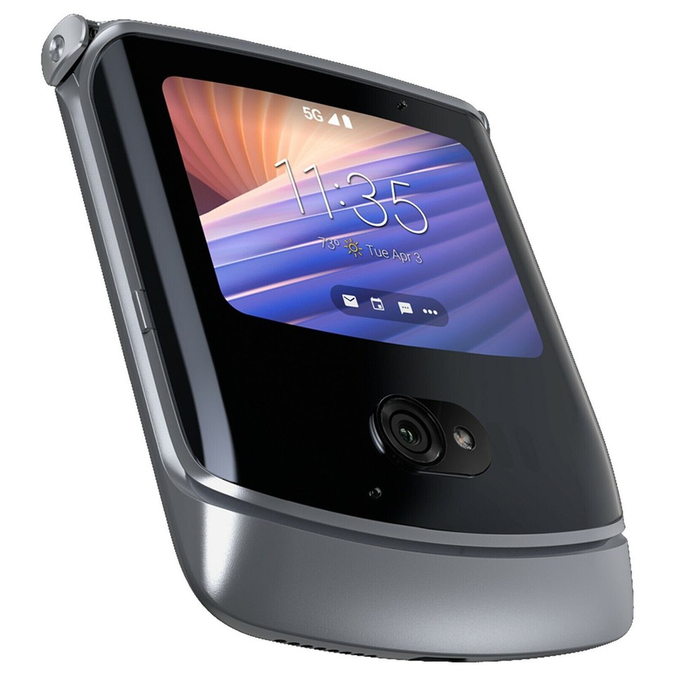 Motorola Razr 2 5G Mercury Silver 256GB + 8GB Dual-SIM Unlocked GSM NEW ...